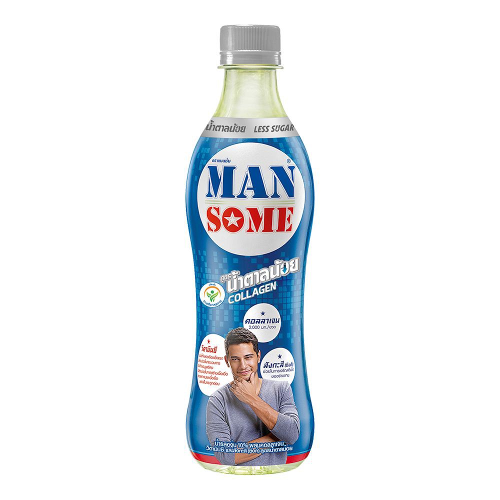 แมนซั่ม คอลลาเจน สูตรน้ำตาลน้อย 450 มล. แพ็ค 6 ขวด Collagen Mild ...