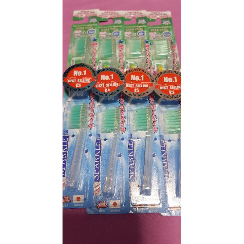 Sparkle Ionic toothbrush (Refill)แปรงสีฟันสปาร์คเคิล ไอโอนิค (รีฟิล)ช่วยขจัดคราบหินปู | Shopee ...