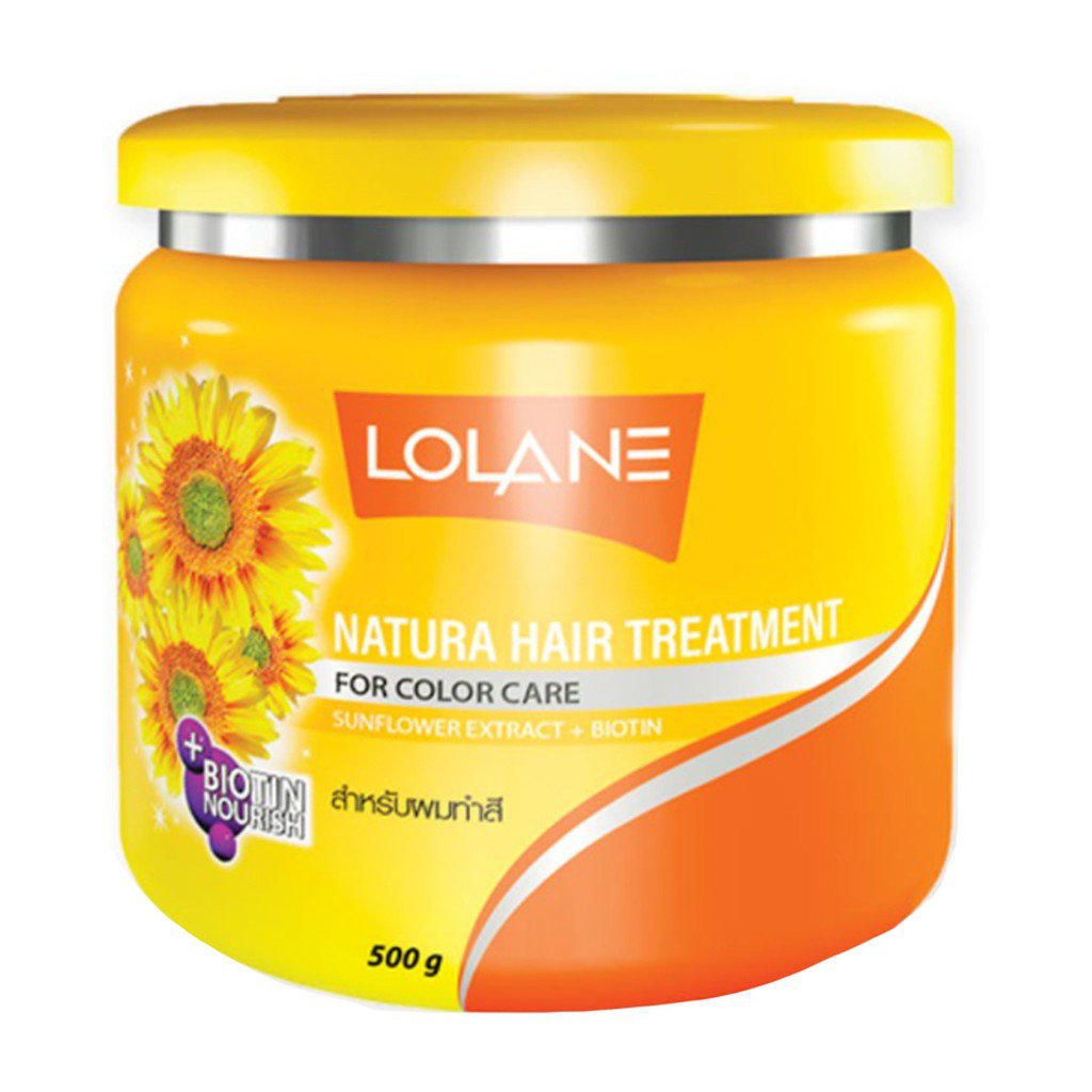 Lolane โลแลน เนทูร่า แฮร์ ทรีทเม้นท์ 500 กรัม. ครีมหมักผม 9ftT | Shopee ...