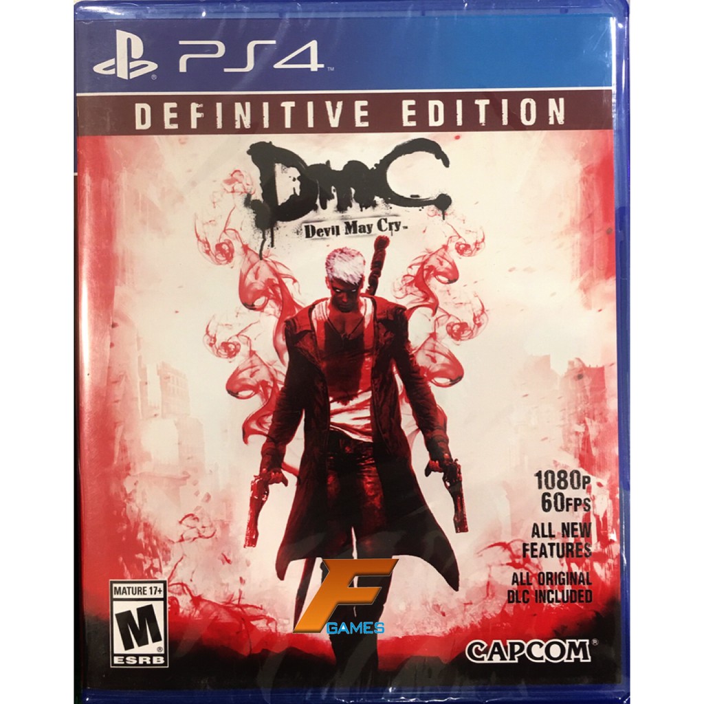 PS4 DmC: Devil May Cry (English) แผ่นเกมส์แท้ มือ1 ของใหม่ในซีล ...