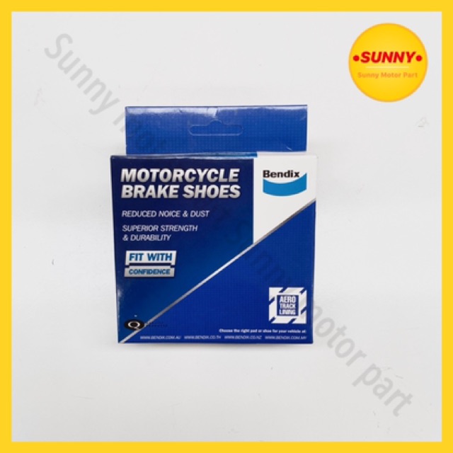 ผ้าเบรกหลัง BENDIX (MS3) แท้ HONDA : WAVE ทุกรุ่น / TENA / NOVA / SMASH / WAVE100 / WAVE110 ...