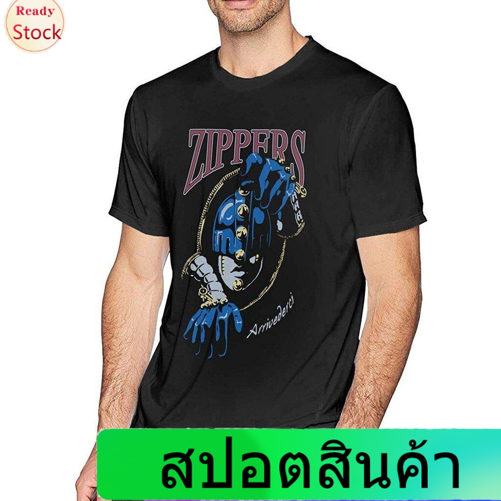 เสื้อยืดยอดนิยม Classic Cotton Anime JoJo's Bizarre Adventure Bruno ...