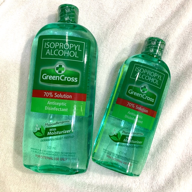 Green Cross Isopropyl Alcohol 70% Solution With Moisturizer | Shopee Thailand