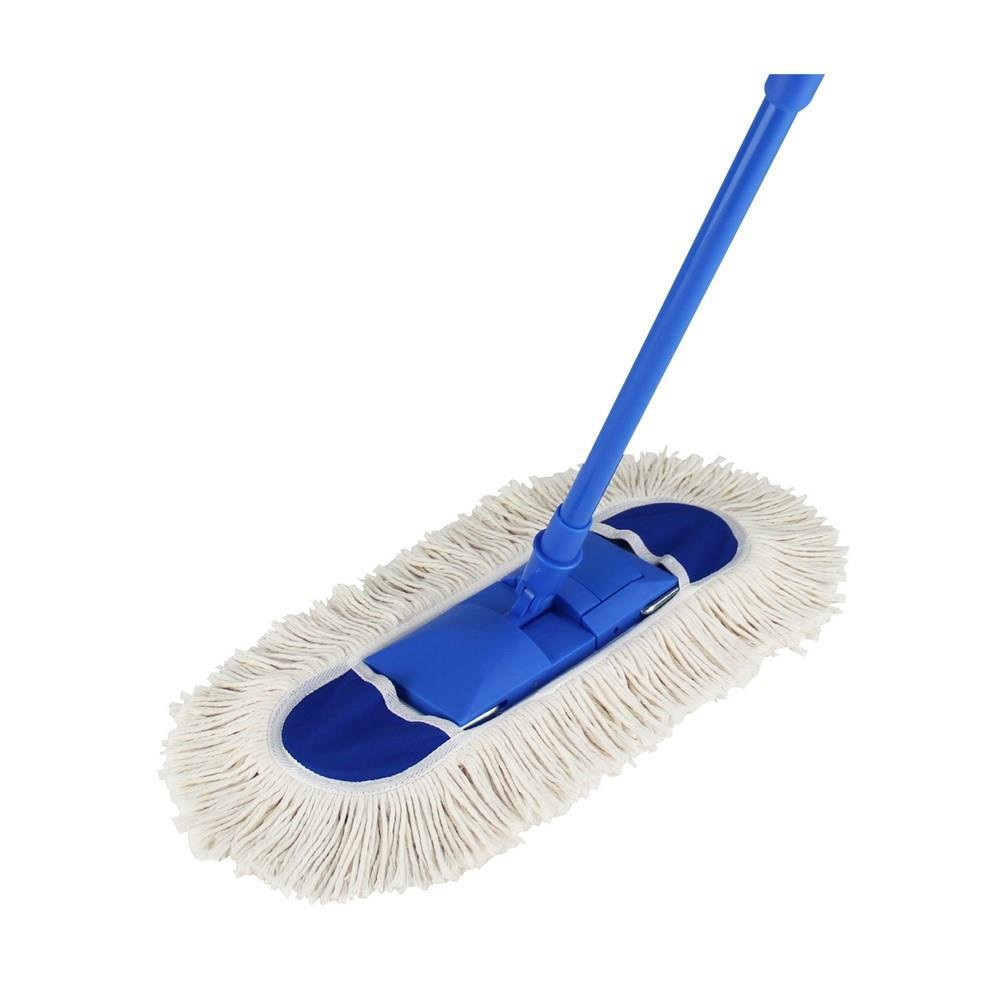 ไม้ม็อบดันฝุ่นผ้าฝ้ายด้ามตรง SWASH DUST COTTON MOP STRAIGHT HANDLE ...
