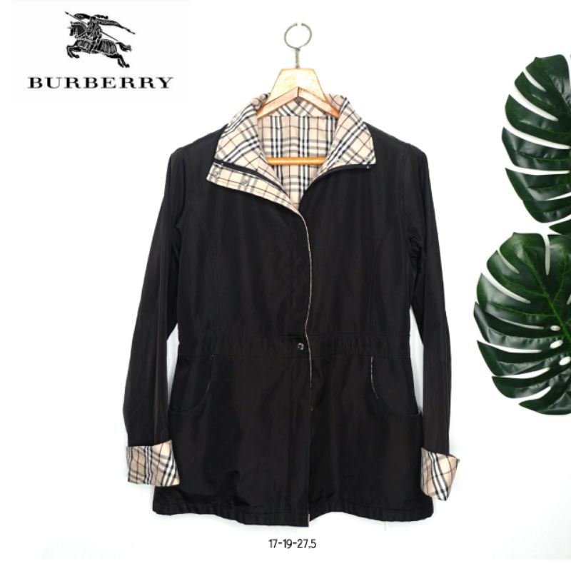burberry jacket สีดำ | Shopee Thailand