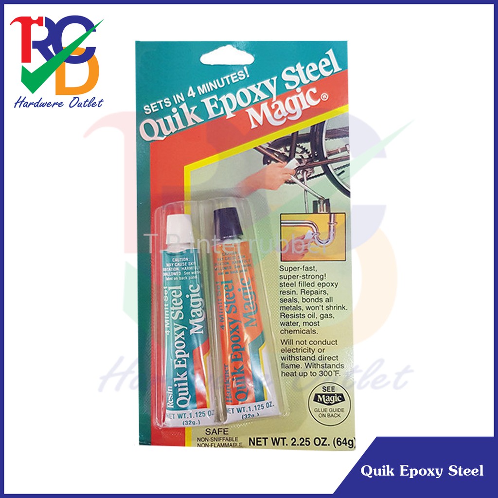กาวปะเหล็ก Quick Epoxy Steel Magic | Shopee Thailand