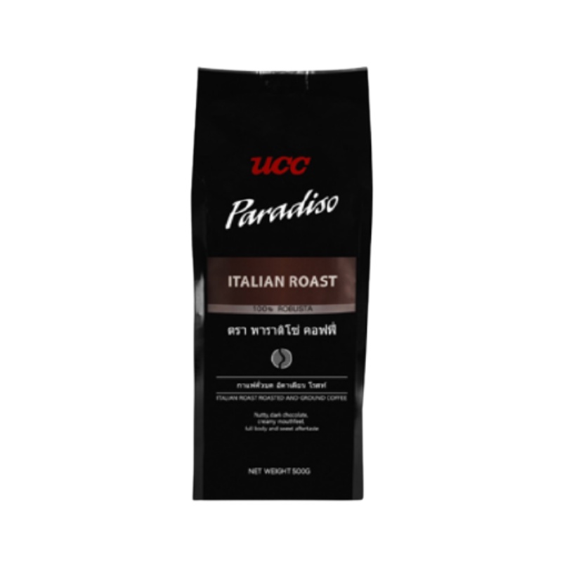 ยูซีซี พาราดิโซ่ กาแฟคั่วชนิดเมล็ด อิตาเลียน โรสท์ 500 กรัม - Paradiso Italian Roast Coffee ...