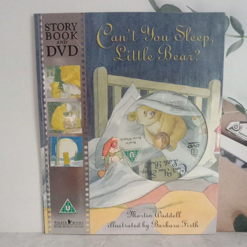 Can't you sleep, Little Bear? (มี DVD)ปกอ่อนมือสอง จาก walker books ...