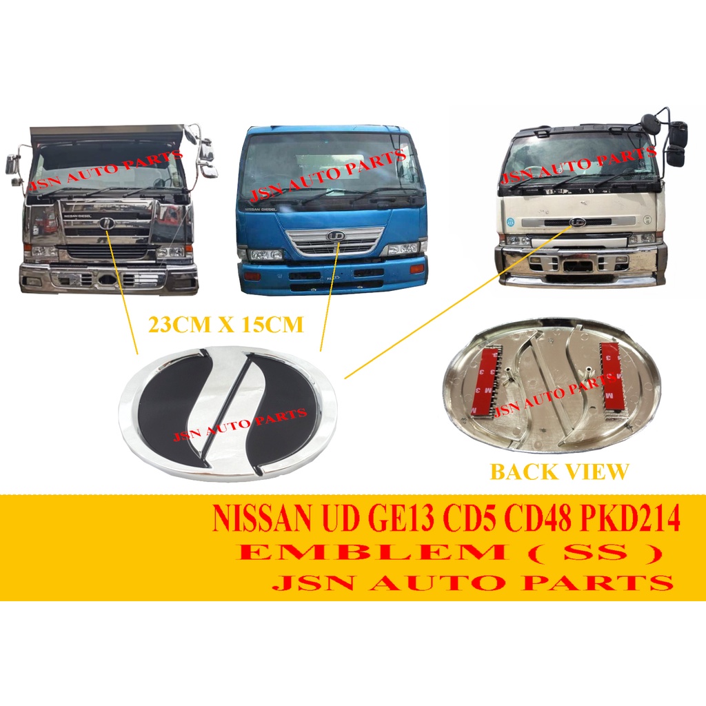 J120s01 UD (SS) โลโก้ EMBLE NISSAN MK PKD214 CD45 CD48 GE13 | Shopee ...