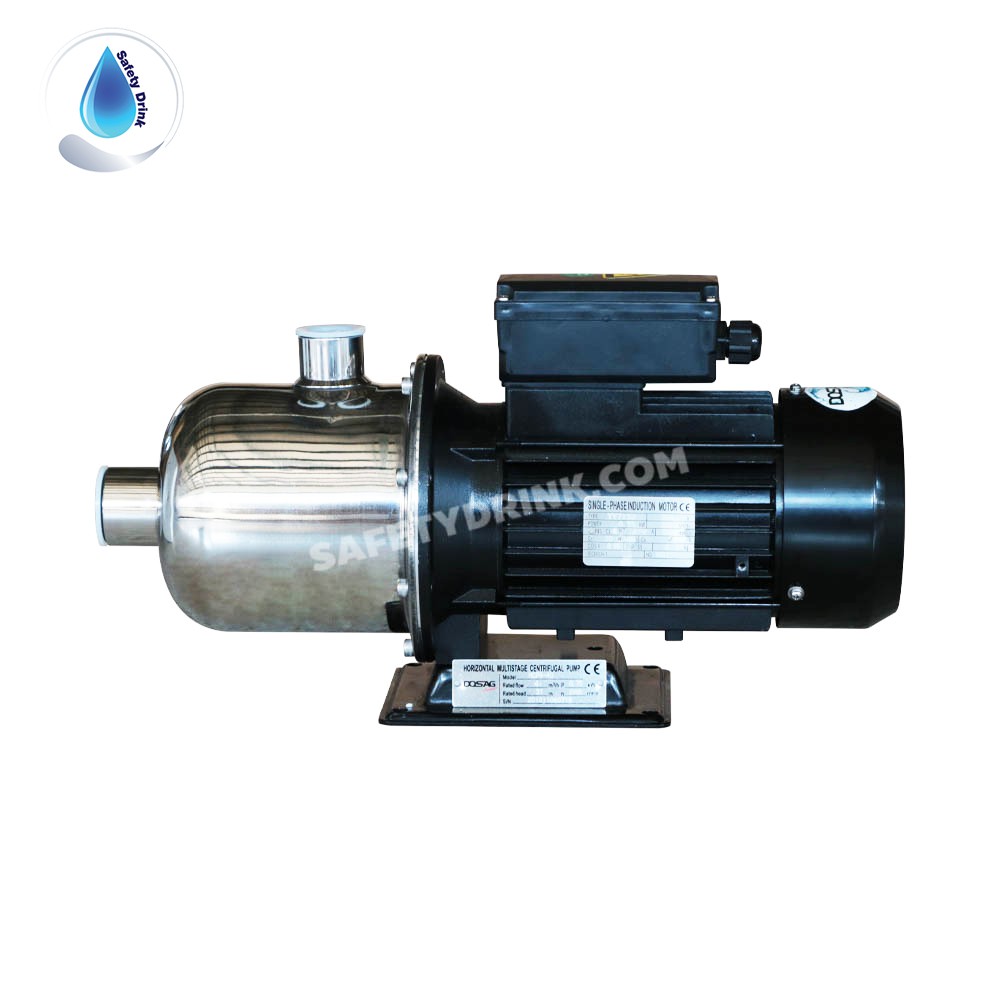 SafetyDrink ปั๊ม Multistage แนวนอน DOSAG HCP4-40 1 HP/0.75 kW (220V ...