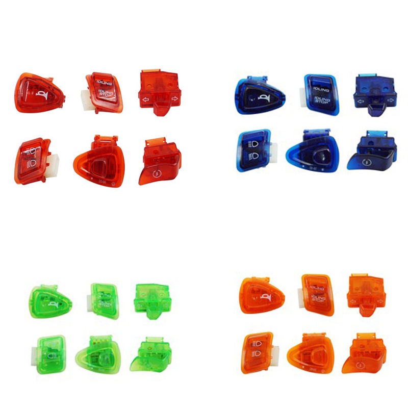 Honda WAVE110 DASH110 FUTURE125 ALPHA SPACY W110 Motorcycle Button ...