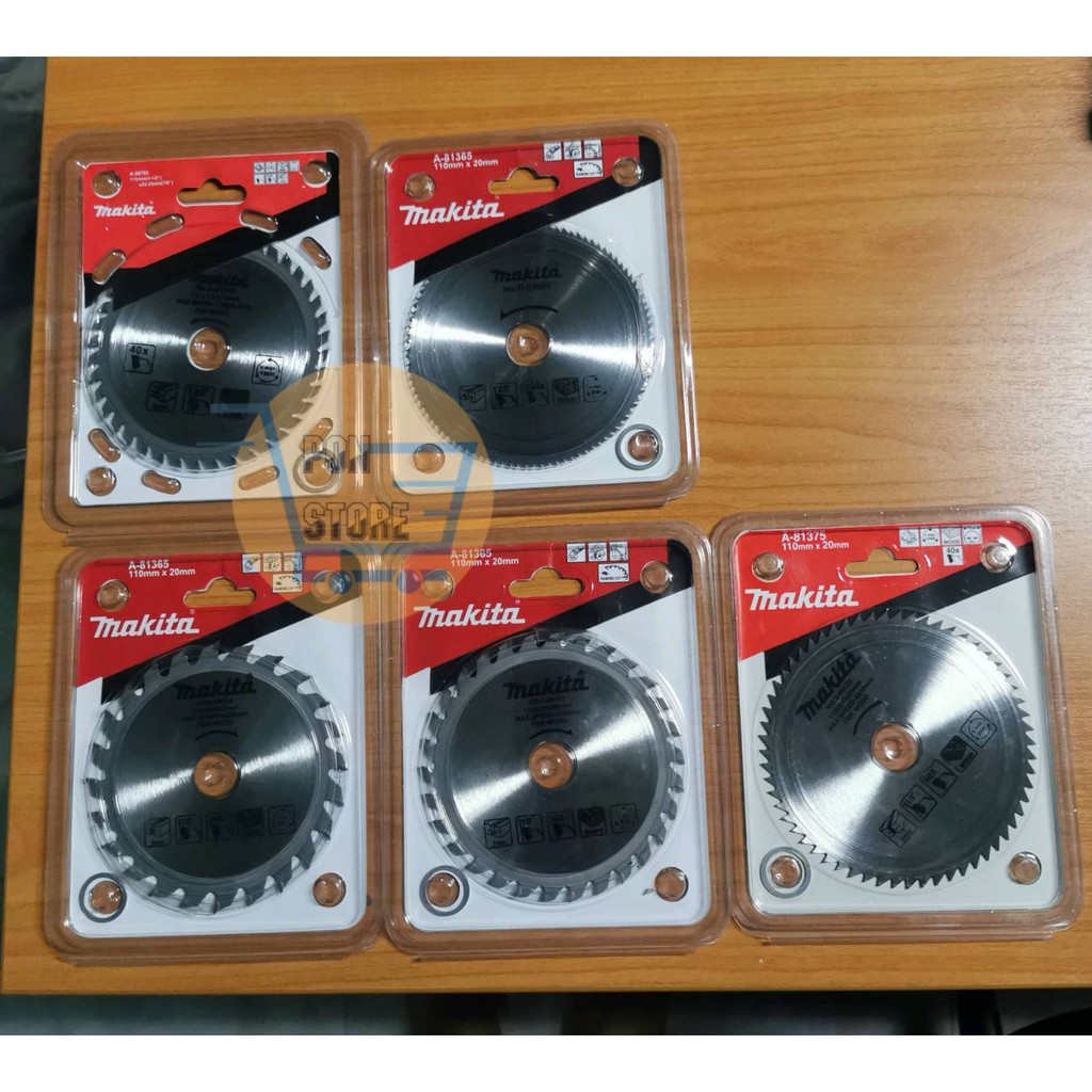 สั่งซื้อ ใบเลื่อยวงเดือน 4 นิ้ว MAKITA (24T/30T/40T/60T/100T)