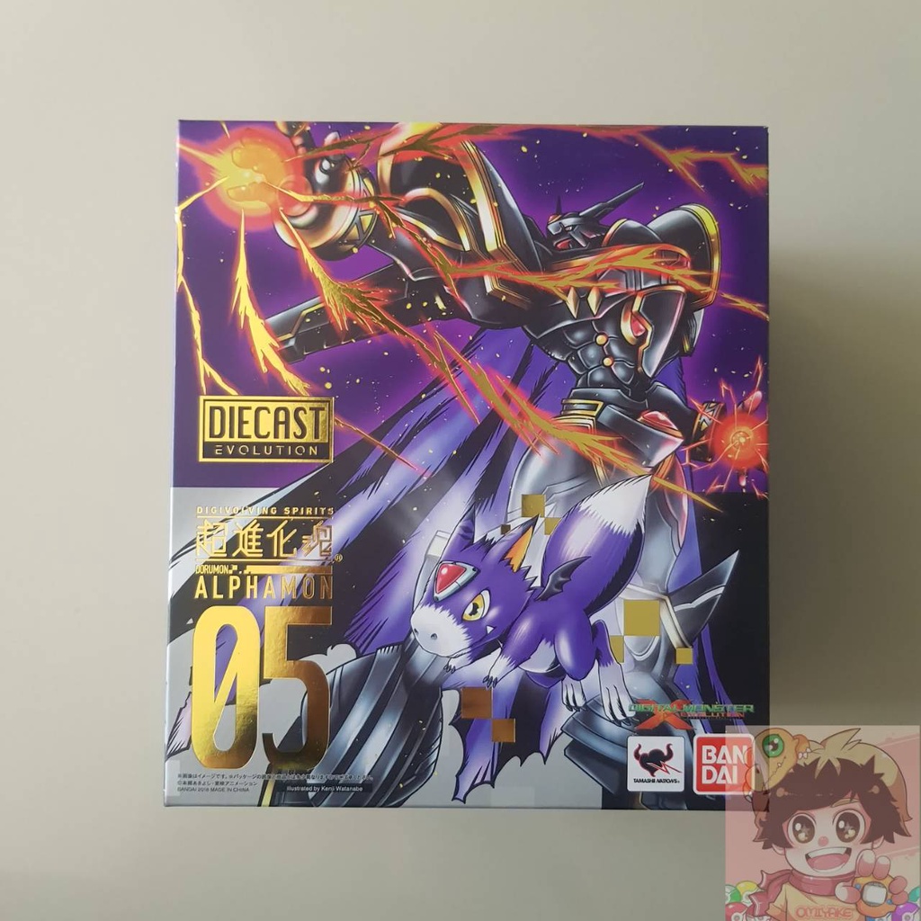 Digimon Adventure Digivolving Spirits 05 Dorumon to Alphamon(ดิจิม่อน ...
