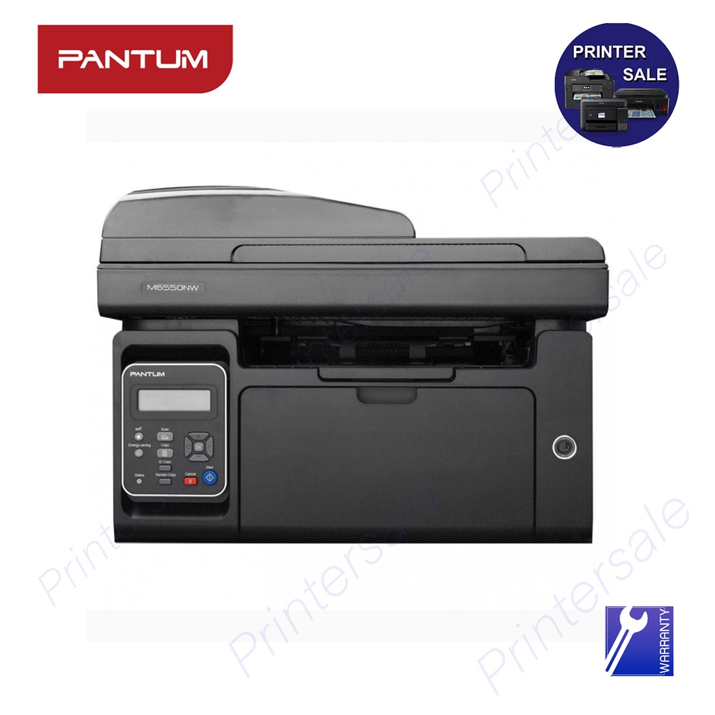 PANTUM M6550nw COPY/SCAN/PRINT/ Wi-Fi ปริ้นเตอร์เลเซอร์ขาวดำ มีหมึก ...