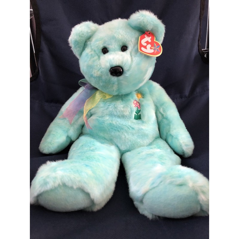 ตุ๊กตา Beanie Babies by Ty size ใหญ่ หมีเขียวพาสเทล | Shopee Thailand