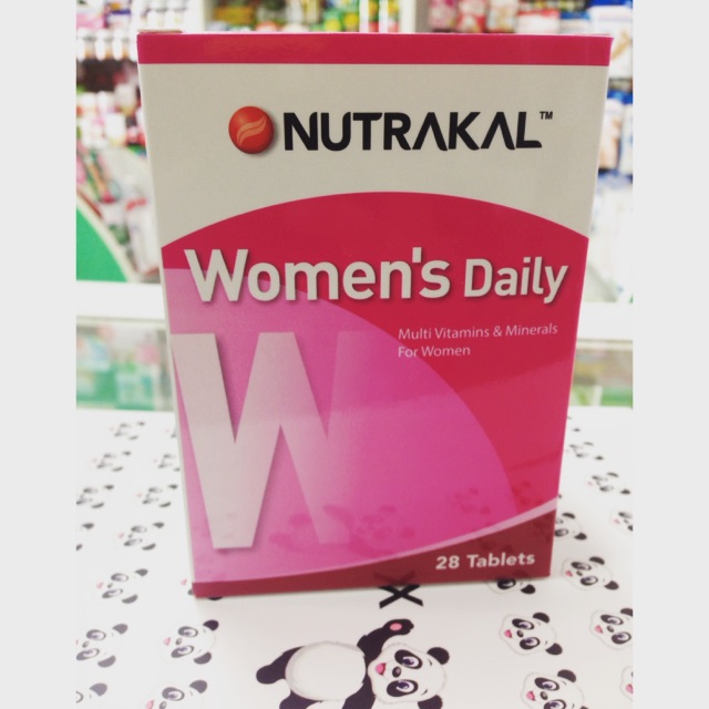 NUTRAKAL Women's Daily 28 Capsules (นูทราแคล วีเมนส์ เดลี่) | Shopee ...