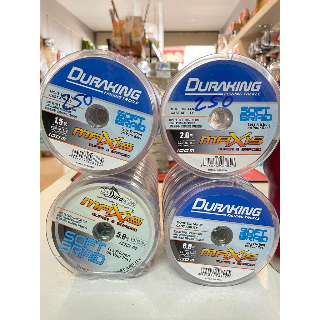 สาย PE Duraking Maxis ถัก8 100 เมตร | Shopee Thailand