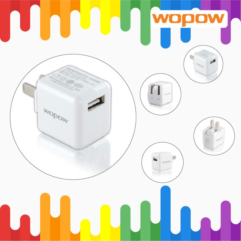 Wopow A11 Adapter USB 1.0A | Shopee Thailand
