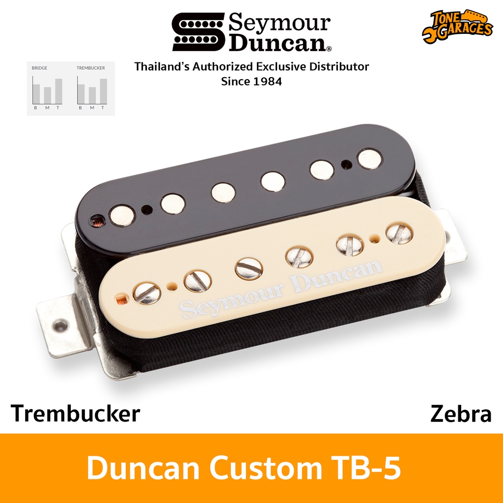 Seymour Duncan SH-5/TB-5 Duncan Custom Humbucker Trembucker ปิ๊กอัพ ...