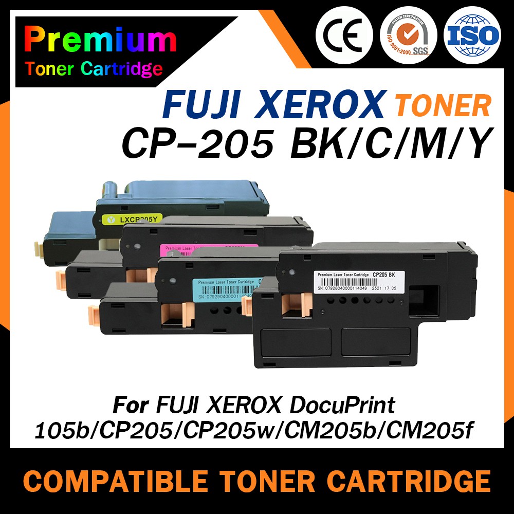 HOME CP205 CT201591 / CT201592/ CT201593 / CT201594 for Printer Fuji XEROX CP105 / CP205/CM215 ...