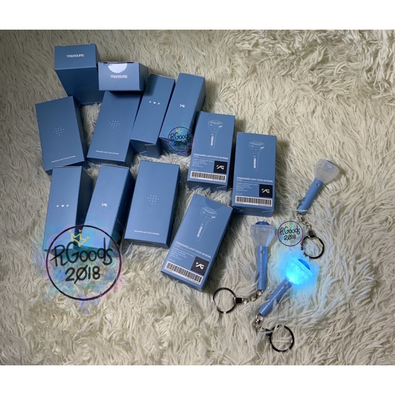 [พร้อมส่ง] TREASURE - LIGHT STICK KEYRING | Shopee Thailand