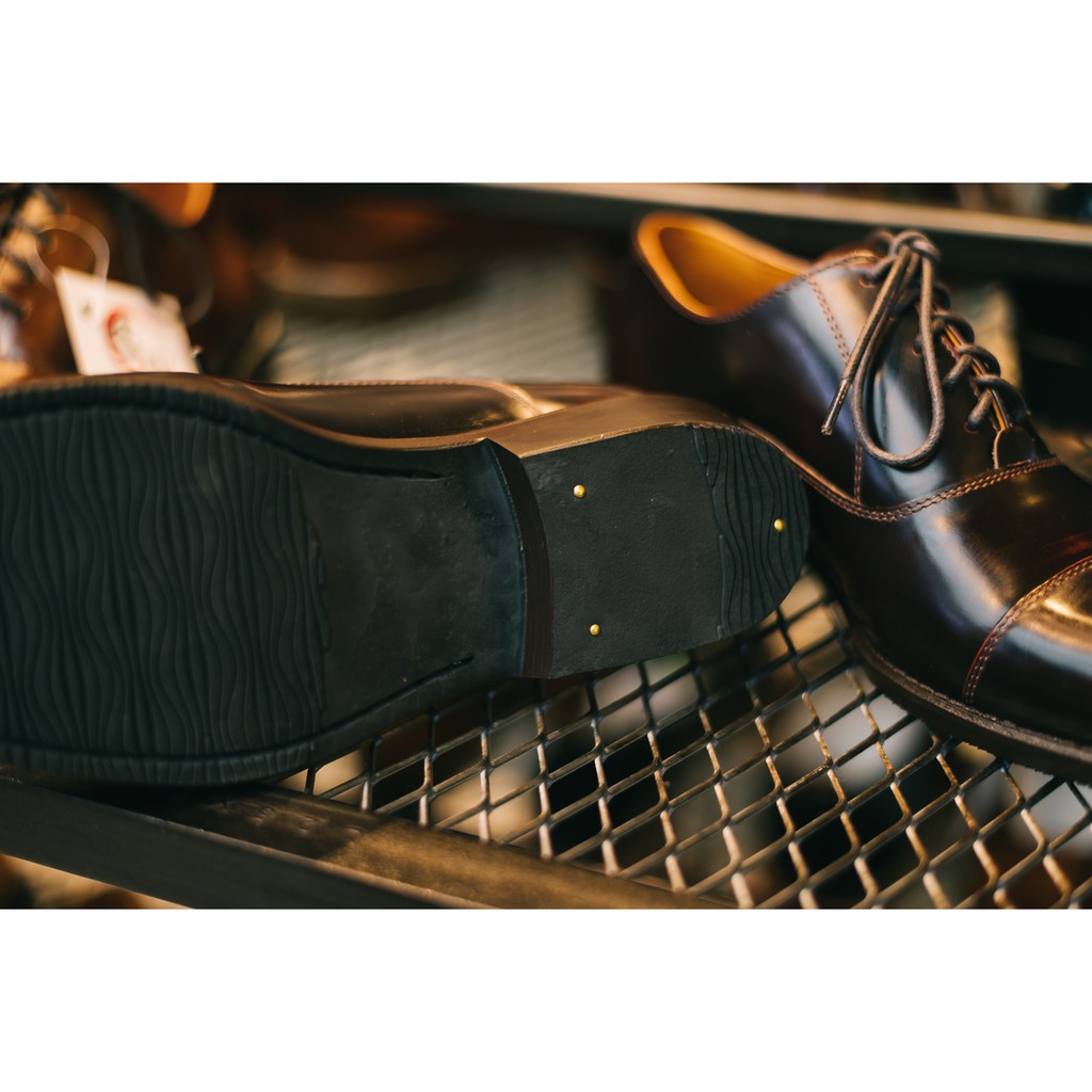 [M02] Shoesshi รองเท้าหนัง Oxford รองเท้าผู้ชาย รองเท้าหนังแท้ CapToe ...