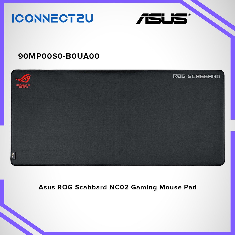 แผ่นรองเมาส์สําหรับเล่นเกม Asus NC02 ROG Scabbard (90MP00S0-B0UA00 ...