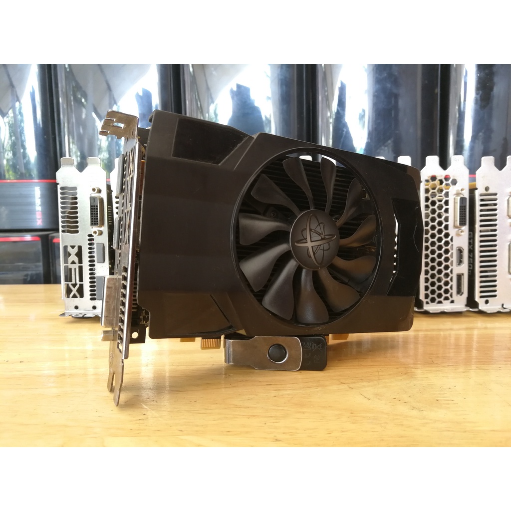 การ์ดจอ XFX RX-460 2GB. (D5) แรงๆ สภาพสวยๆ ต่อไฟ 6พิน แรงน้องๆ GTX1050 ...