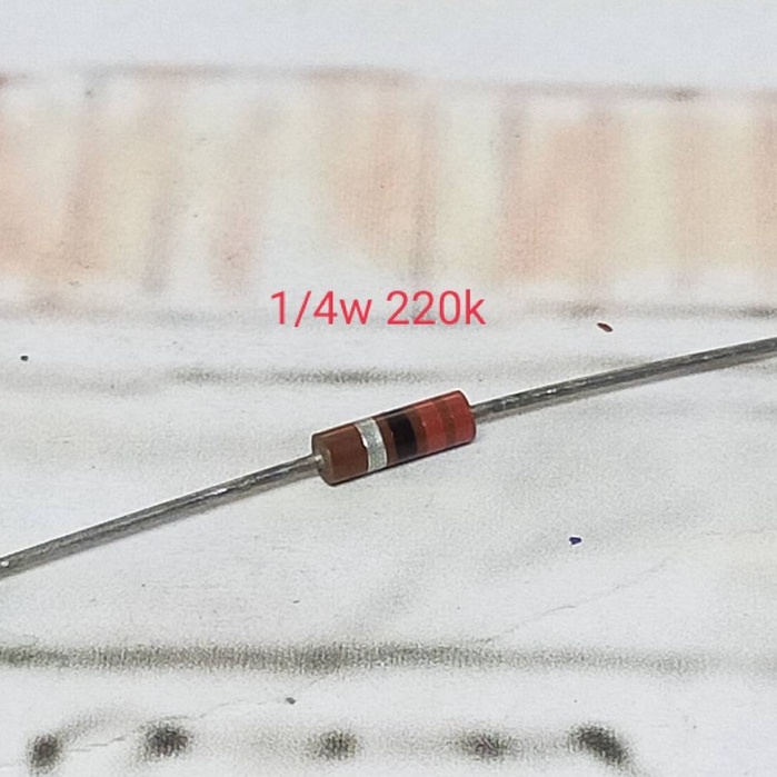 1/4w Resistor Carbon Composition ตัวต้านทาน คาร์บอนคอมโพสิต ญี่ปุ่น เก่าเก็บ ขนาด 1/4 วัตต์ (1 ...