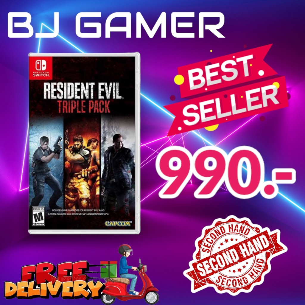 Resident Evil Triple Pack [US] [สินค้ามือ 2] | Shopee Thailand