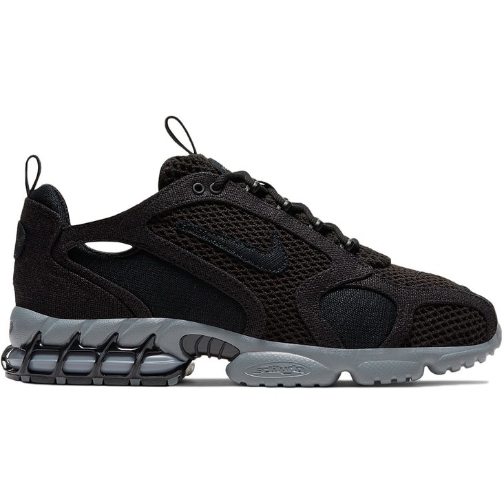 Stussy x Nike Air Zoom Spiridon Cage 2 “Black/Cool Grey” | Shopee Thailand