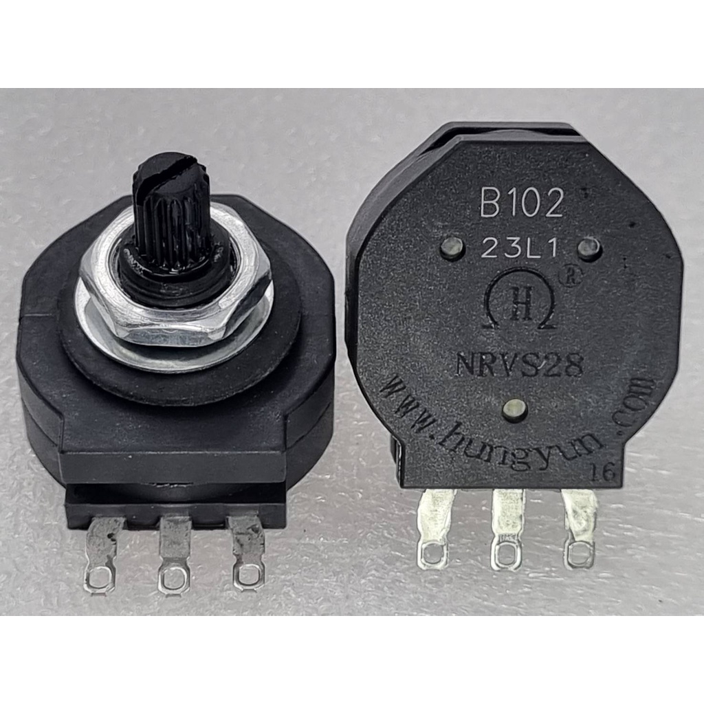 1K B102 all potentiometer(ชั้นเดียว) พลาสติกNRVS28เครื่องเชื่อมอินเวอร์ ...