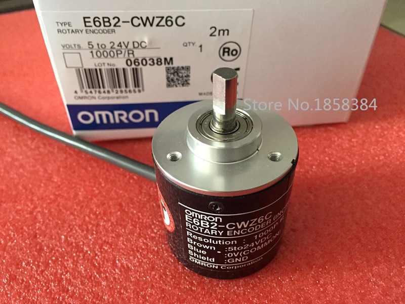 NEW E6B2CWZ6C OMRON Rotary Encoder E6B2-CWZ6C 2500 2000 1800 1024 1000 ...