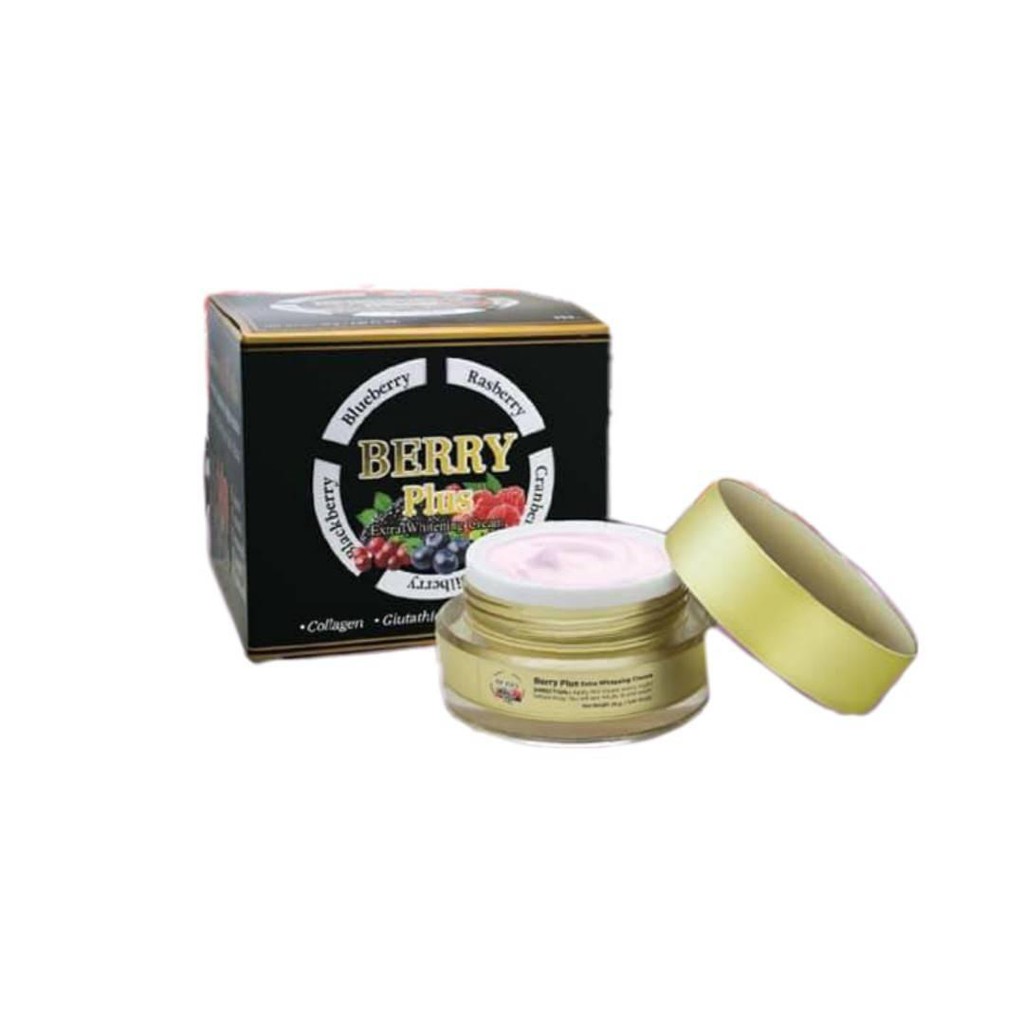 ครีม Berry Plus Extra Whitening Cream 20 g. เบอร์รี่พลัส เอ็กซ์ตร้า ...
