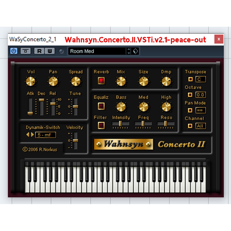 Wahnsyn Synthesizer Synth VST VSTi pack สำหรับ โปรแกรมทำเพลง 32 Bit ...