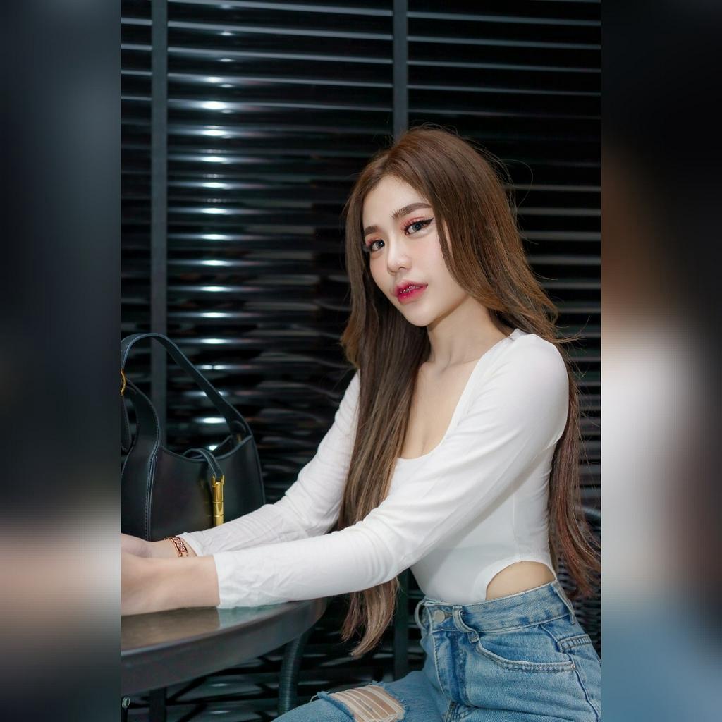 🌈 SpinnyHouse 🌈บอดี้สูทเว้าเอว บอดี้สูทแขนยาว ช่วงเป้าแกะได้น้าเป็นกระดุมแป๊กช่วงบนเป็นผ้า2ชั้น ...