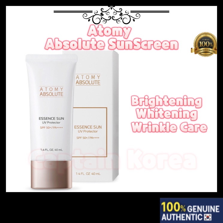 Atomy Atomy Clearing Absolute Essence ครีมกันแดด อัลตราไวโอเลต SPF50 ...