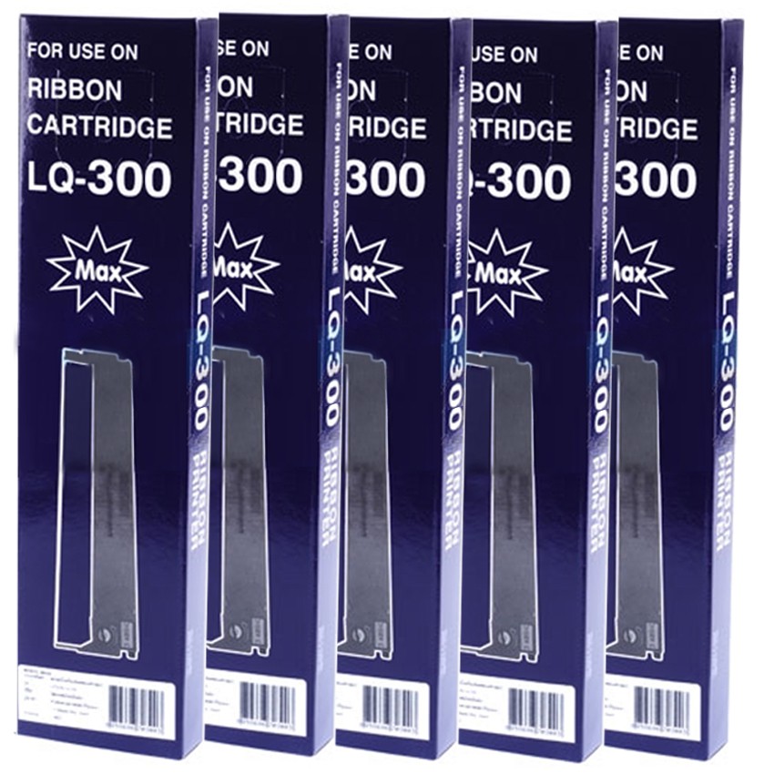Cartridge Ribbon EPSON LQ-300 (Compatible) 5 ชิ้น | Shopee Thailand