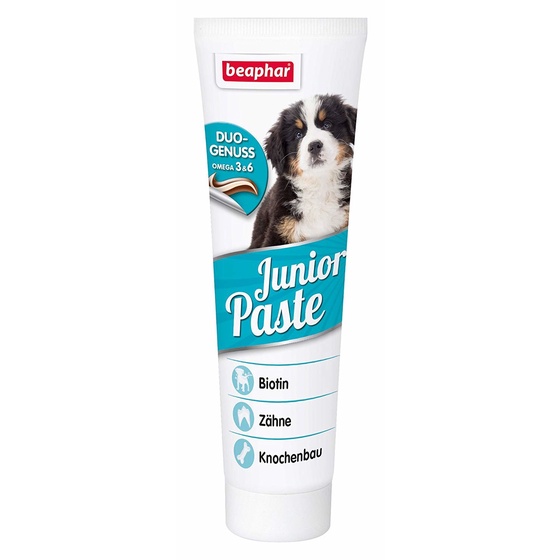 Beaphar Multivitamin Junior Dog Paste วิตามินรวม ลูกสุนัข 100 กรัม ...