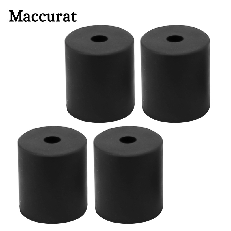 4/5pcs 3d เครื่องพิมพ์อุณหภูมิสูง Blcak ซิลิโคน Solid Spacer เตียงร้อน ...