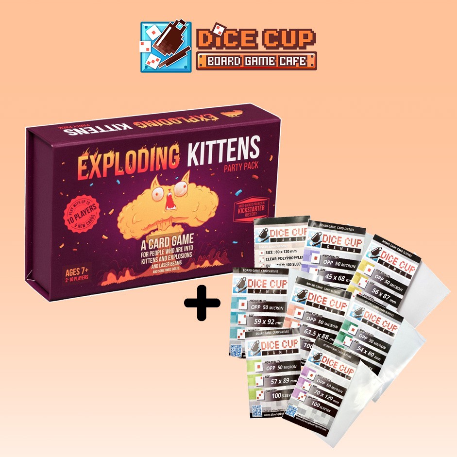 [ของแท้] Exploding Kittens Party Pack Board Game | Shopee Thailand