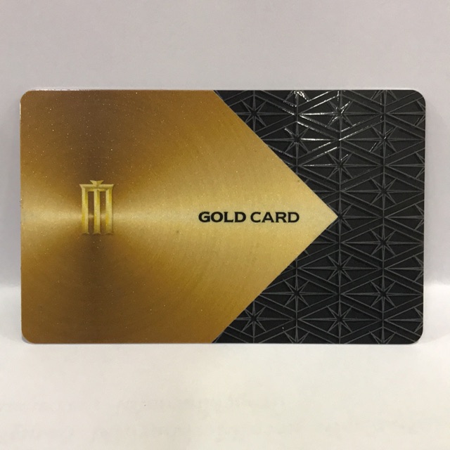 M Gold Card 5 ที่นั่ง | Shopee Thailand