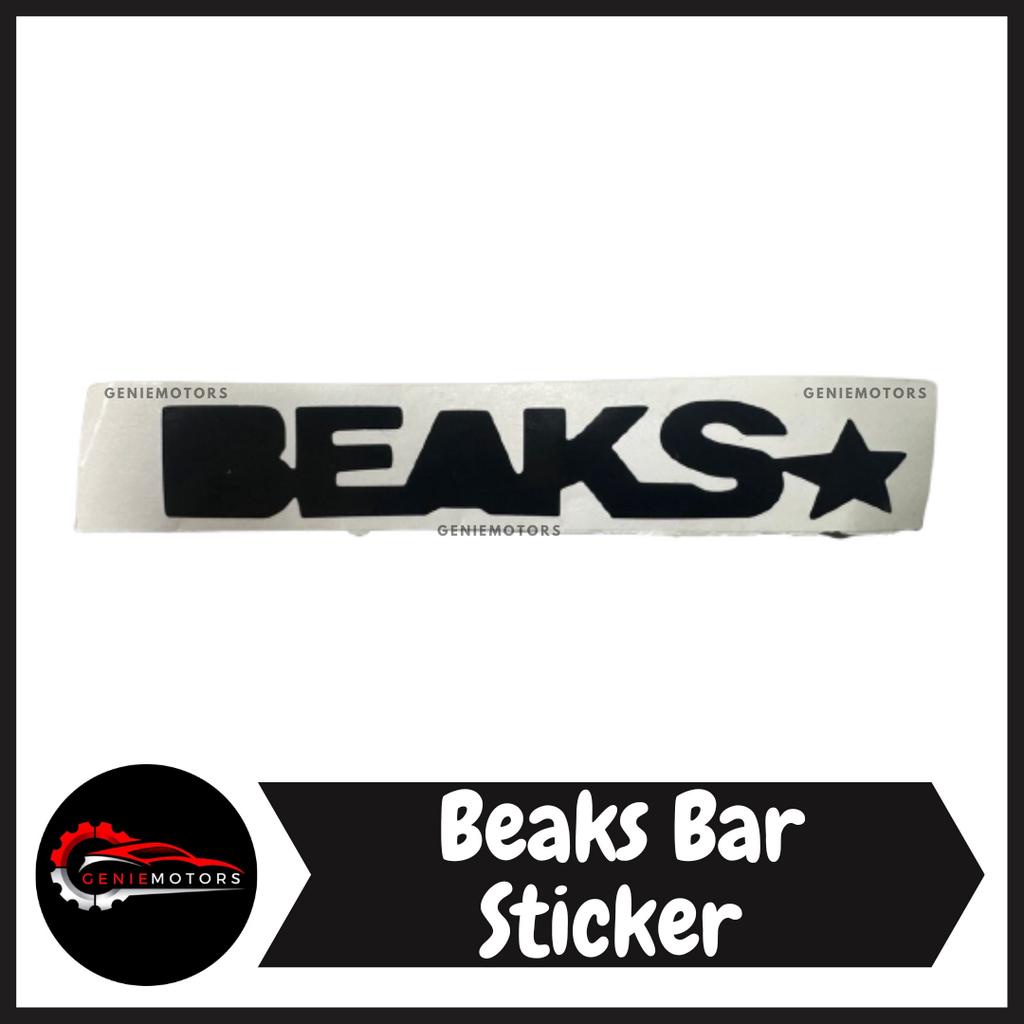 สติกเกอร์ติดรถยนต์ ลาย Beaks Bar | Shopee Thailand
