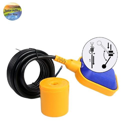ลูกลอยไฟฟ้า Float Switch 220V สายไฟ 5 เมตร | Shopee Thailand