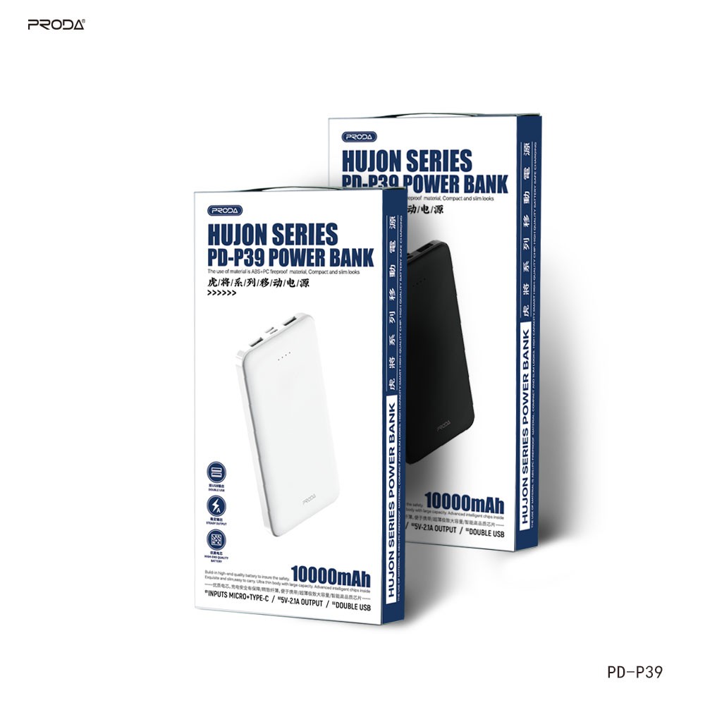 PRODA แบตสำรอง PD-P67 Power Bank 10000mAh แบตสำรองมินิ แบตสำรองของแท้ | Shopee Thailand