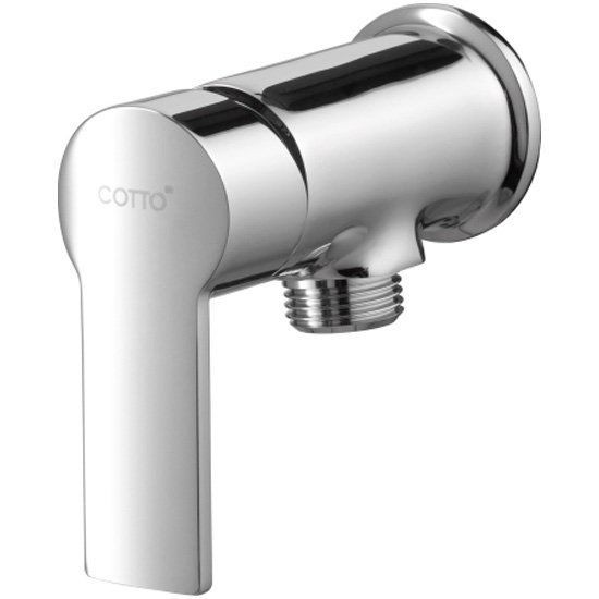 วาล์วและสต๊อปวาล์ว วาล์วฝักบัว 1ทาง COTTO CT1115A สีโครม ก๊อกน้ำ ...