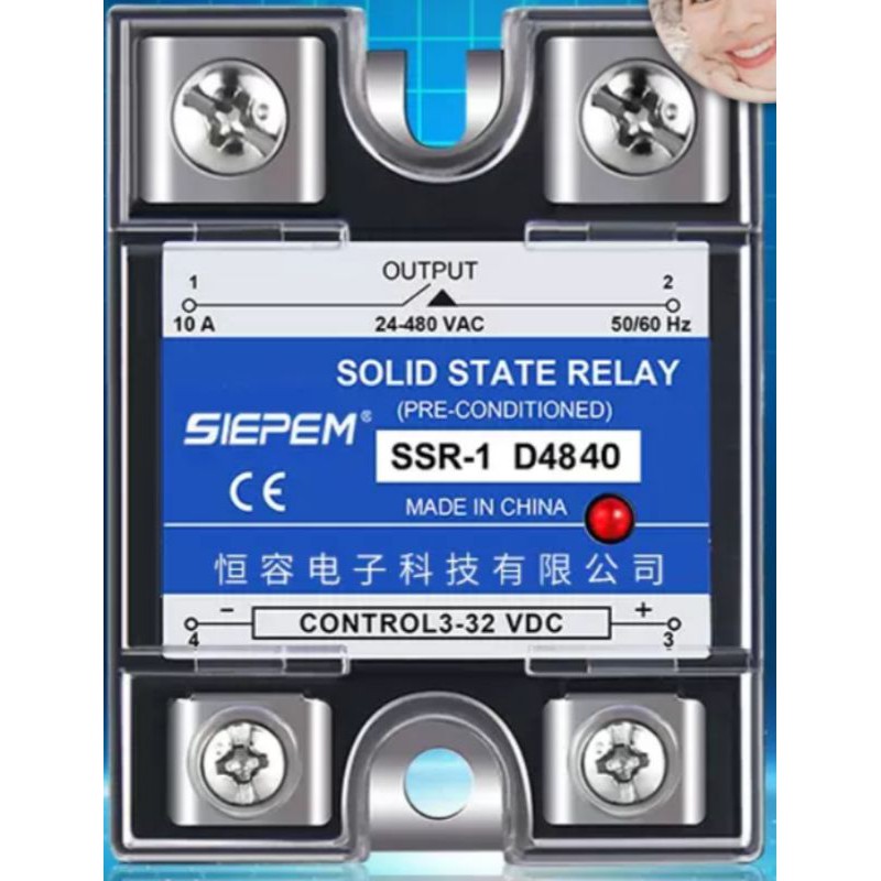Solid State Relay Module 10A Control DC to AC | Shopee Thailand
