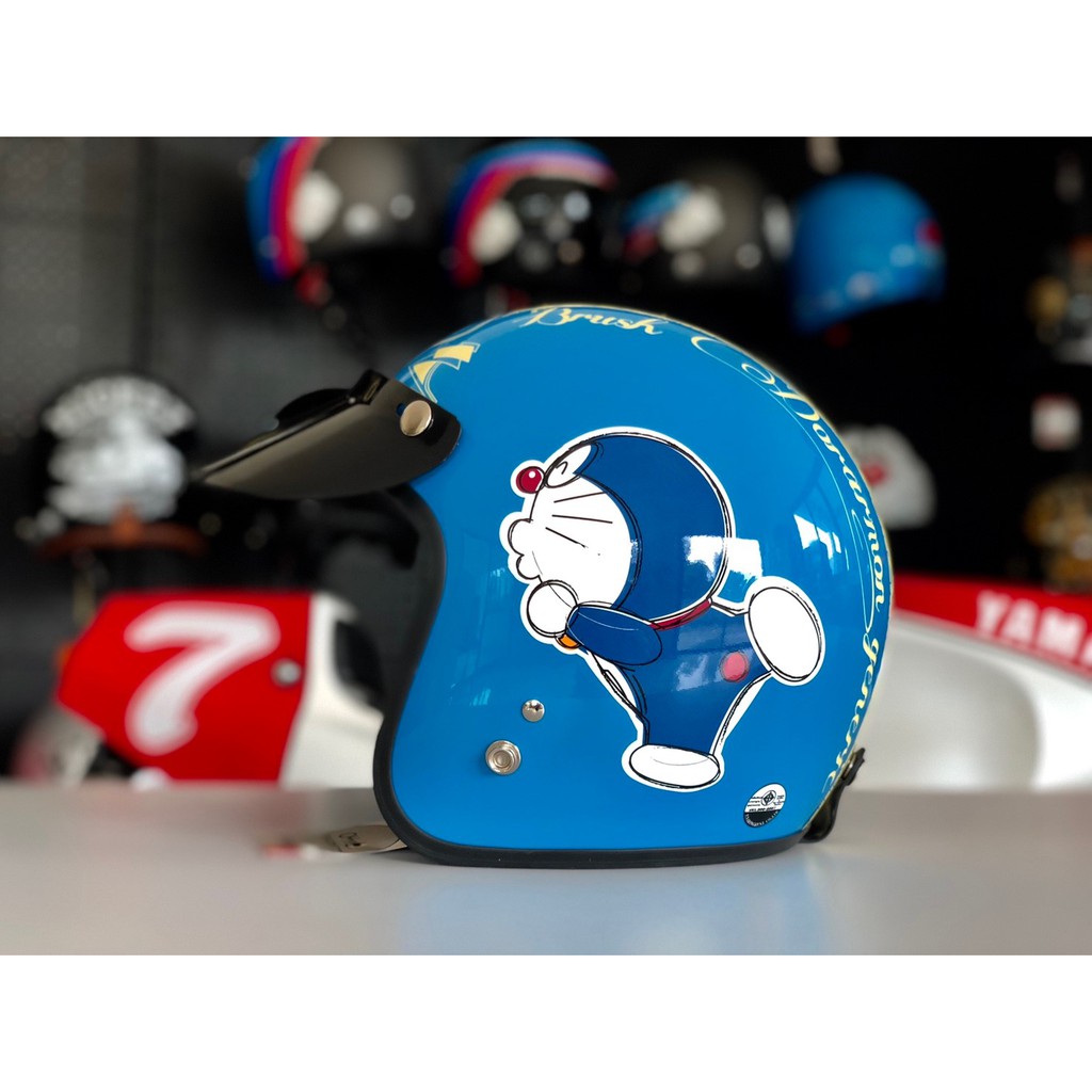 หมวกกันน็อคลิขสิทธิ์แท้โดเรมอน CAFE 01 มี 4 สี - Motorcycle Helmets ...