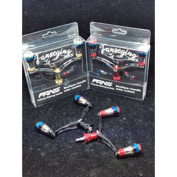 FANS reel Alu Double handle 98mm | Shopee Thailand
