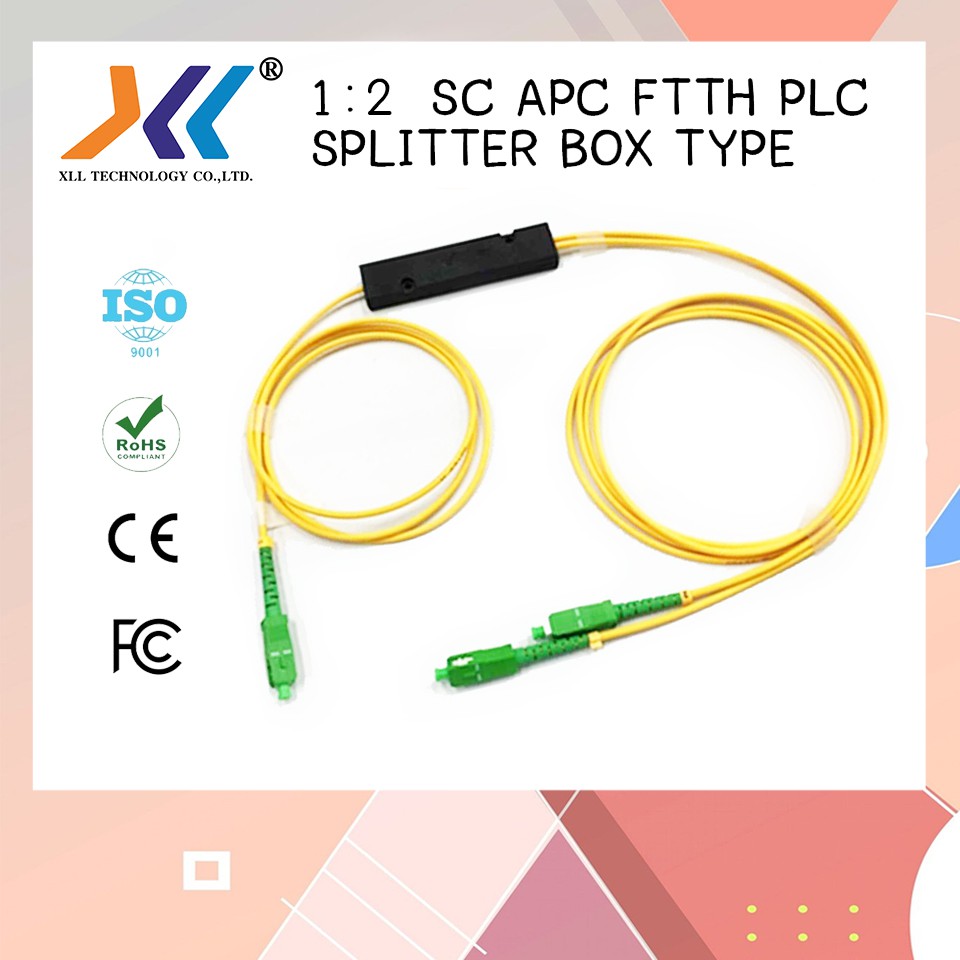 SPLITTER FIBER OPTIC SC/APC 1X2 | Shopee Thailand
